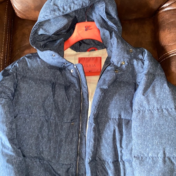 Isaia | Jackets & Coats | Isaia Napoli Luxurious Puffer Jacket Made In ...